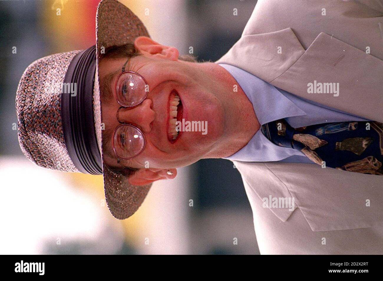 Singer Elton John. 29/12/95 Receives CBE in New Year's Honours list. 25 ...