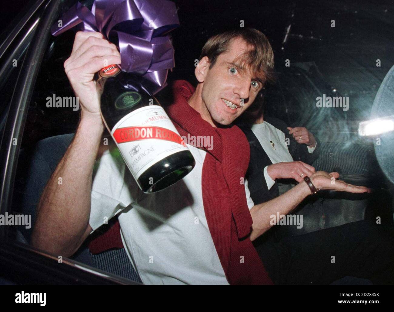 Robert lock leaves heathrow airport after his arrival from bangkok hi-res stock photography and ...