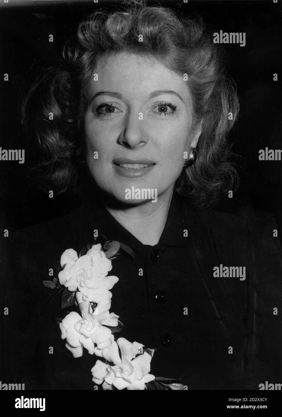 Film actress Greer Garson at a reception given for her in London Stock ...