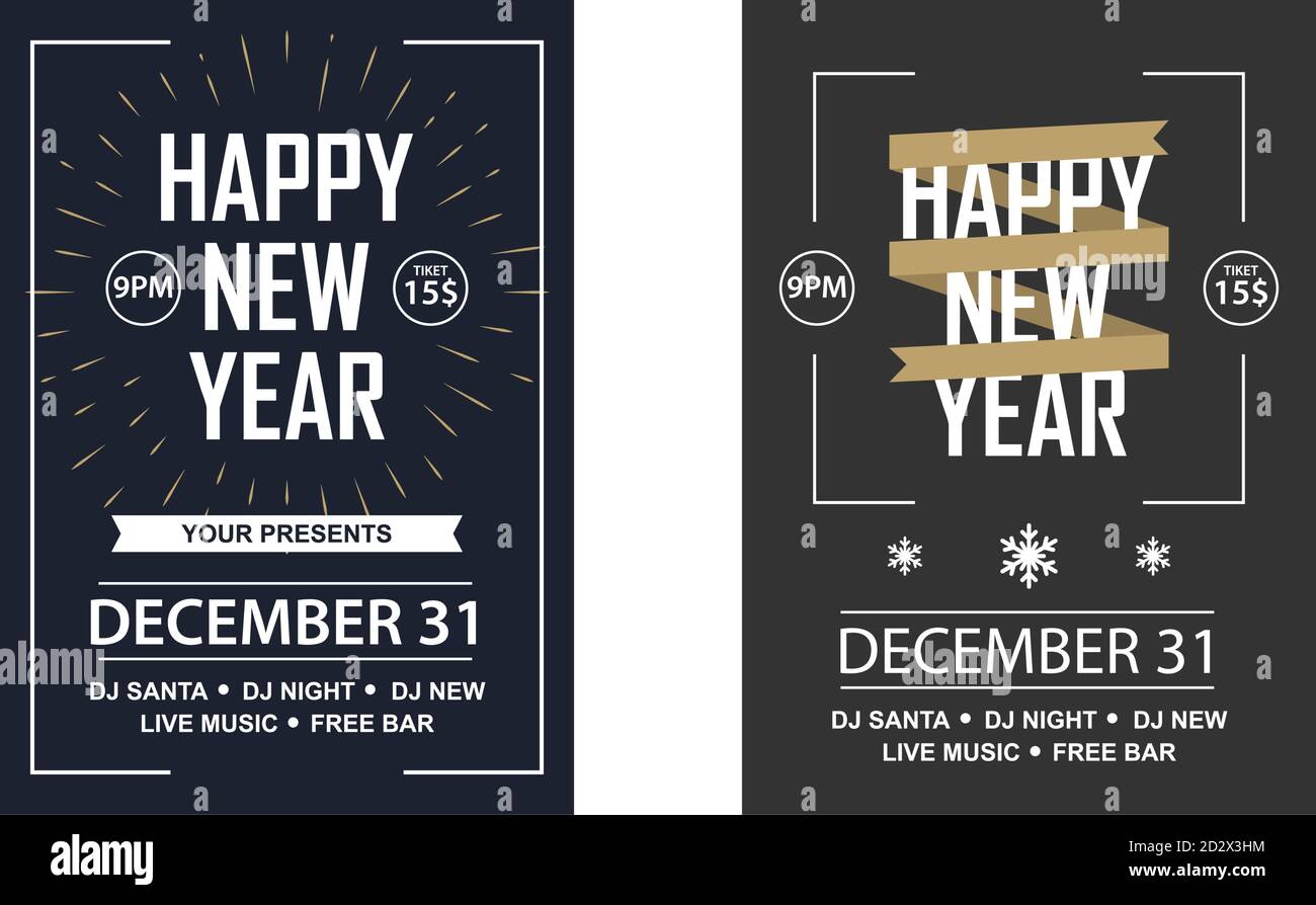 Music party new year Stock Vector Images - Alamy