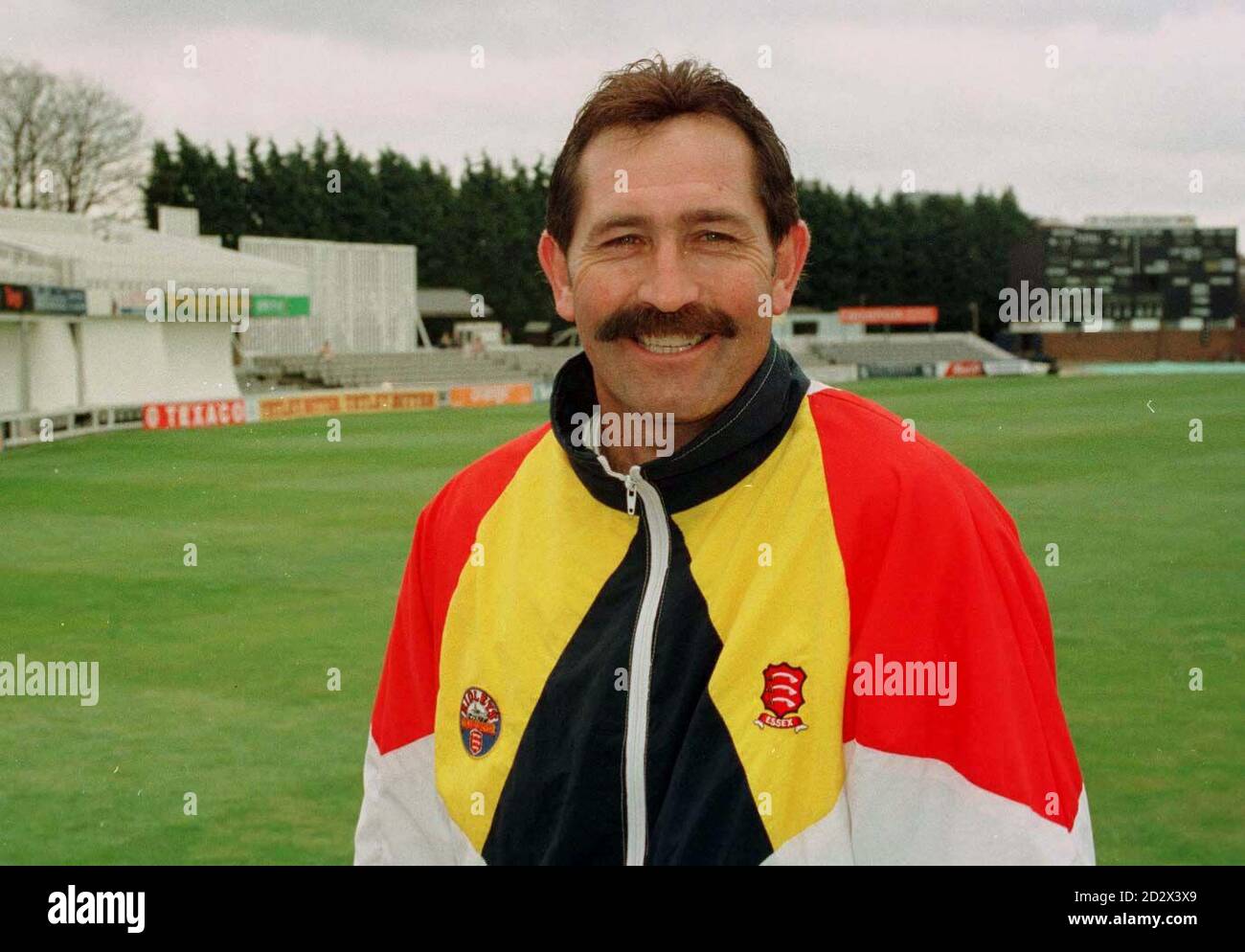 England captain graham gooch all smiles essex ccc today thursday hi-res ...
