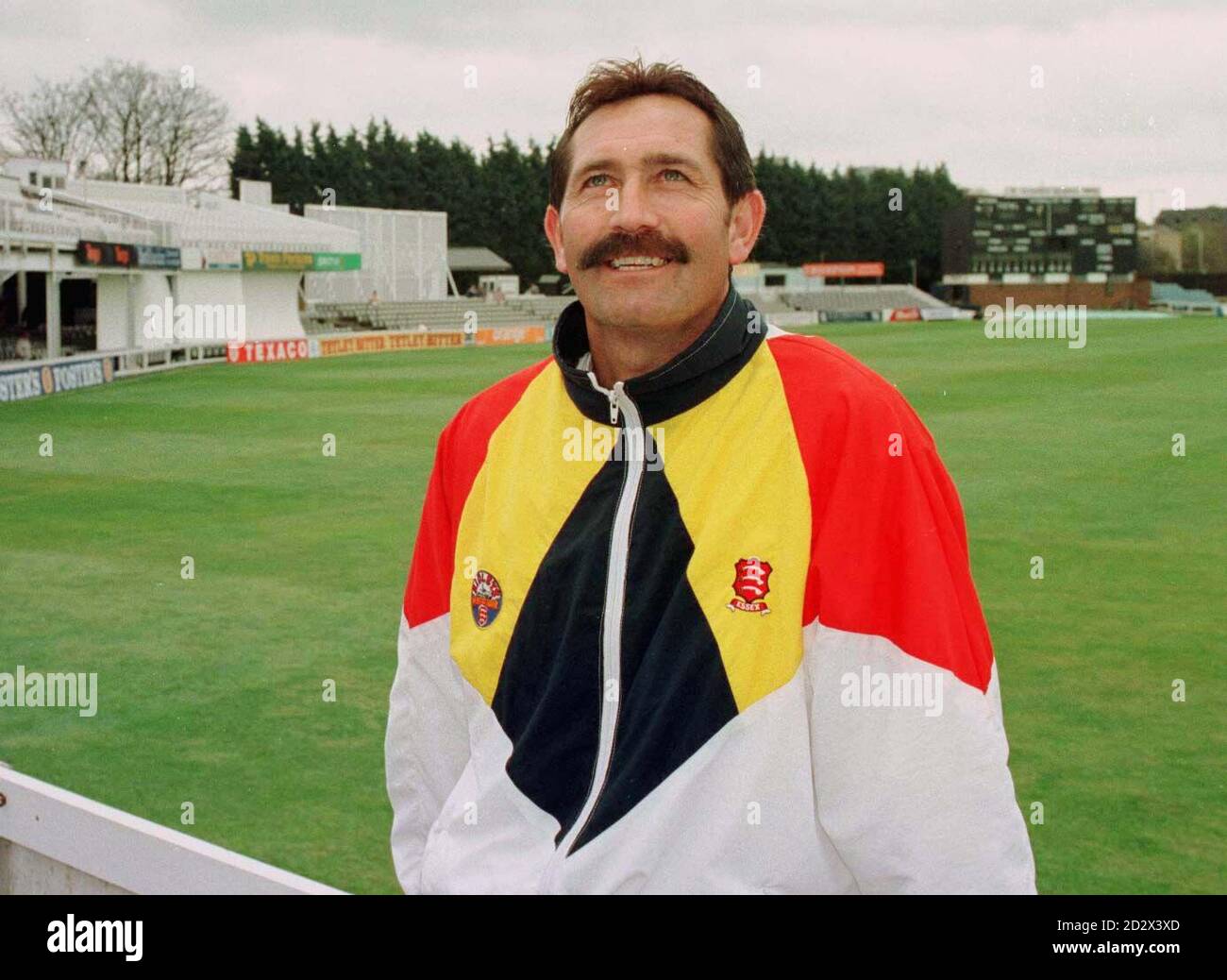 England captain graham gooch all smiles essex ccc today thursday hi-res ...