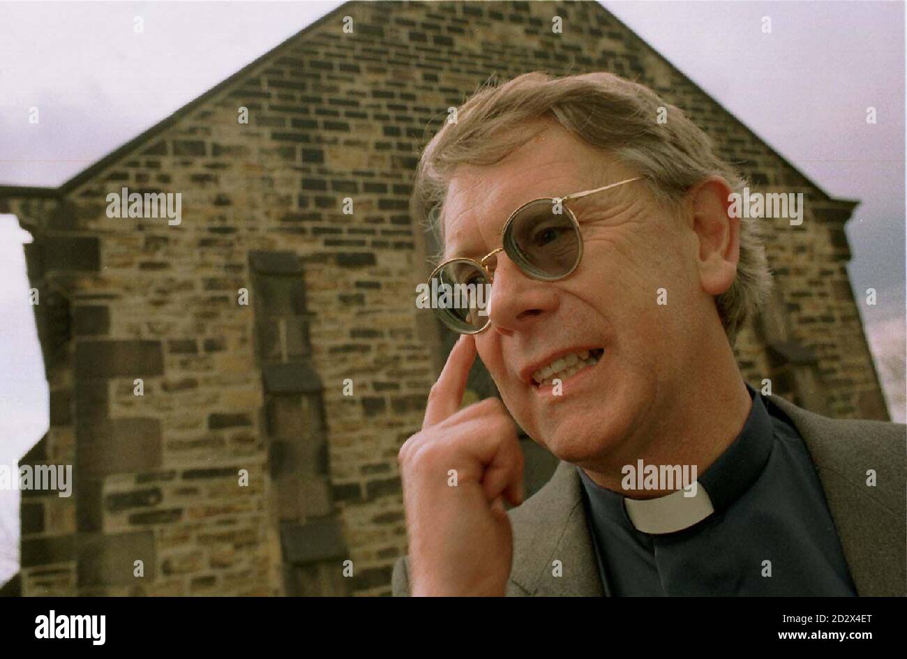 The Rev Philip Allin at a photocall after it was announced he is to ...