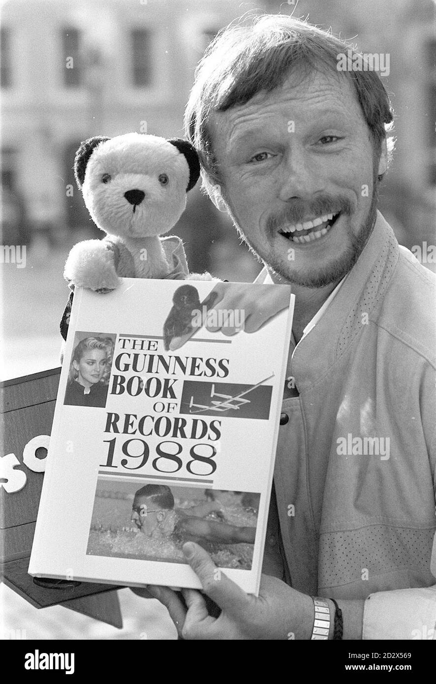 Puppeteer Matthew Corbett with Sooty, the bear puppet originally ...