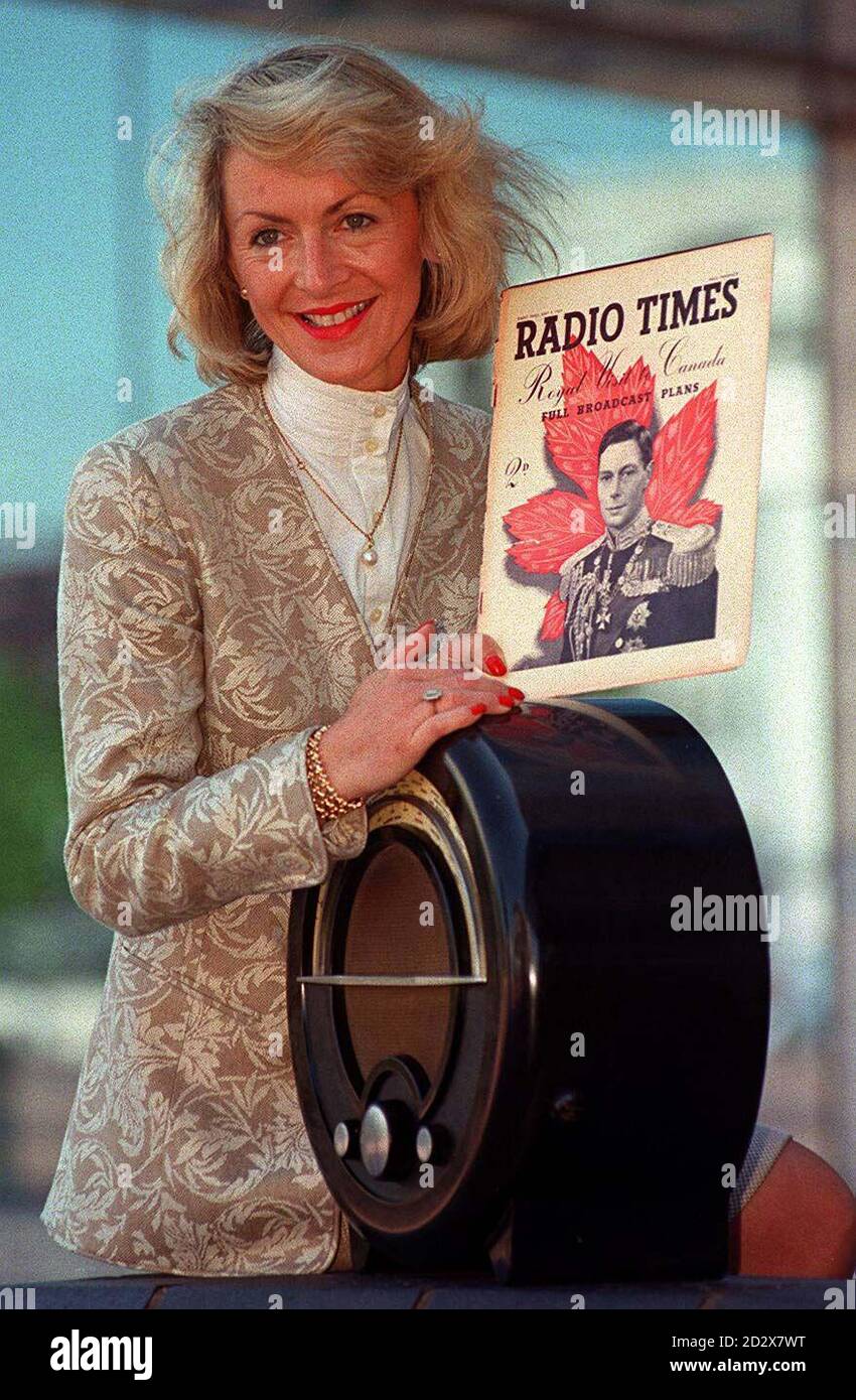 Lady Cobham, who opened an exhibition celebrating 100 years of radio ...