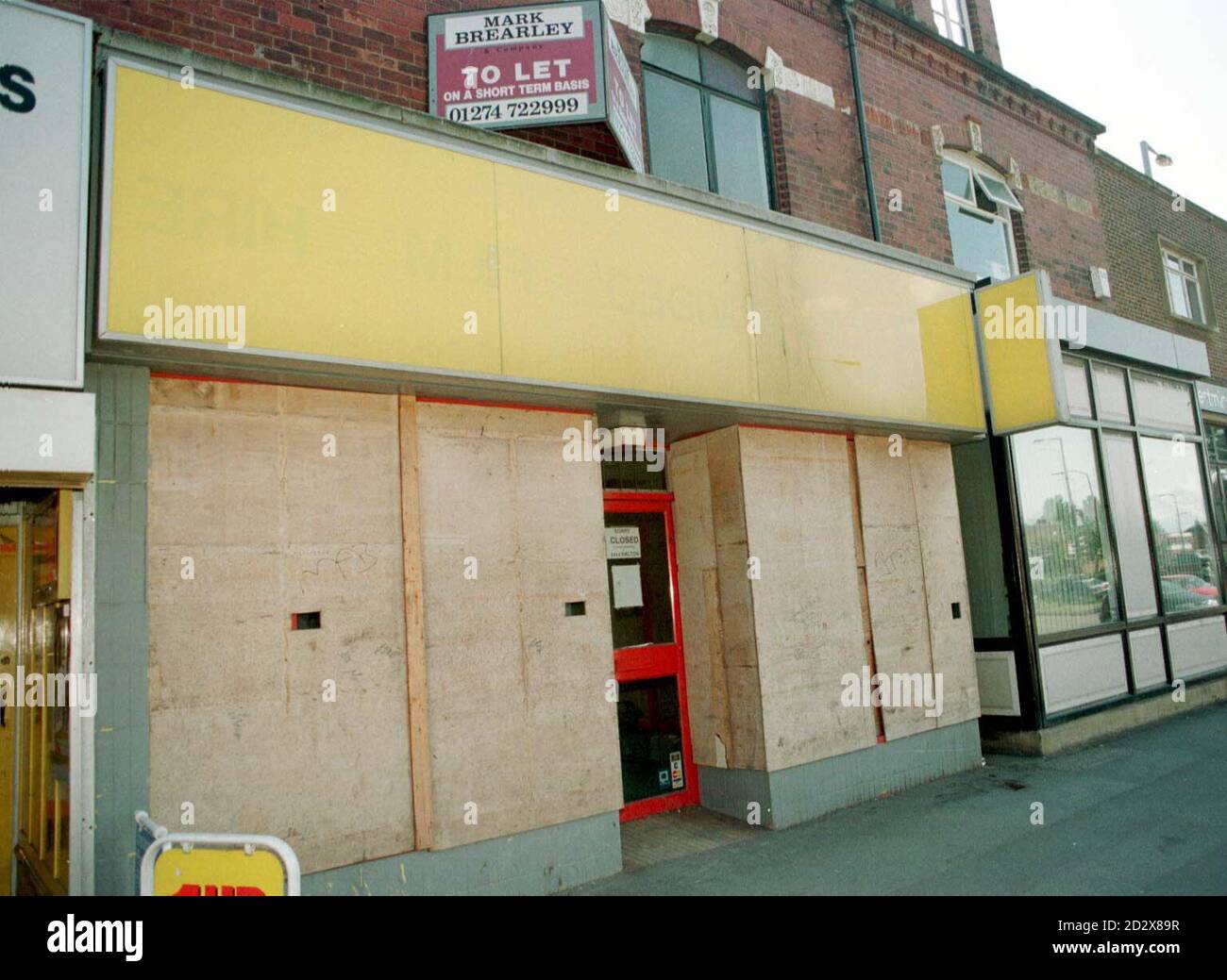The disused Ritz video store in the Crossgate area of Leeds the ...