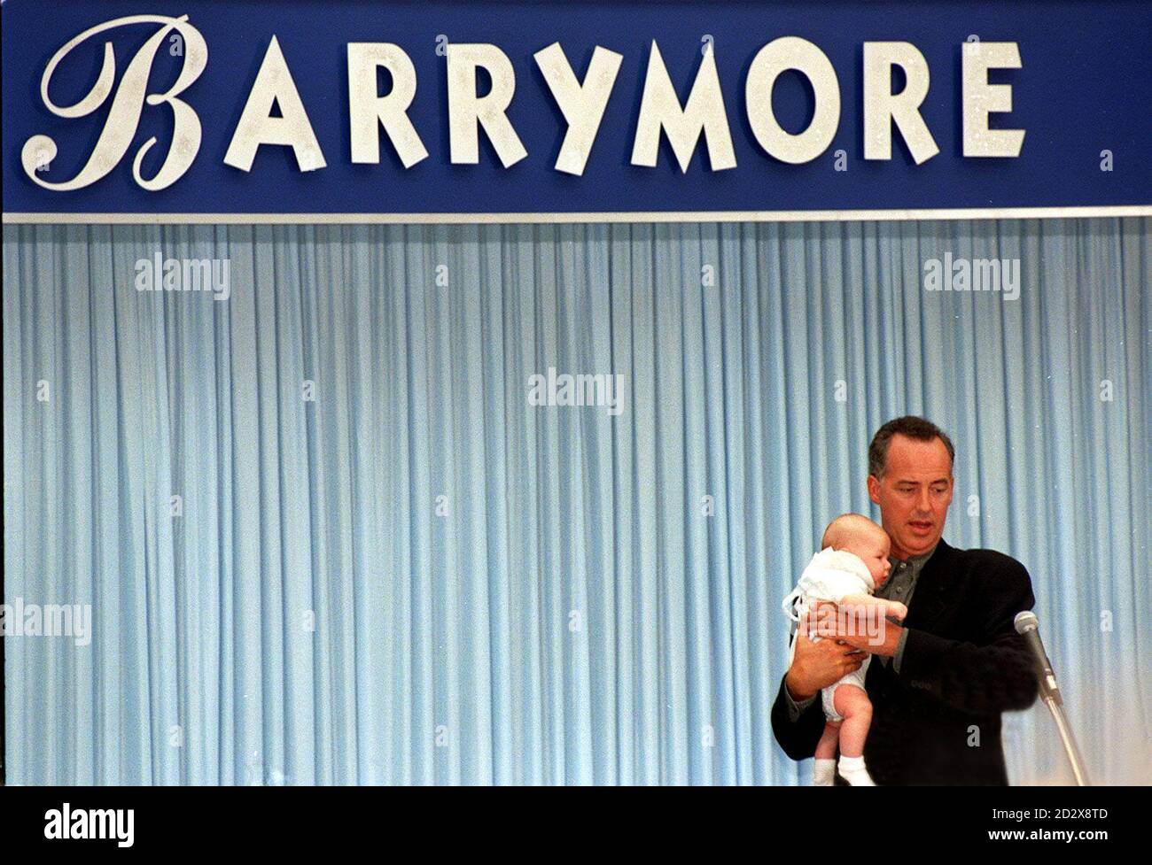 The 1995 winner of best presenter in the natio hi-res stock photography ...