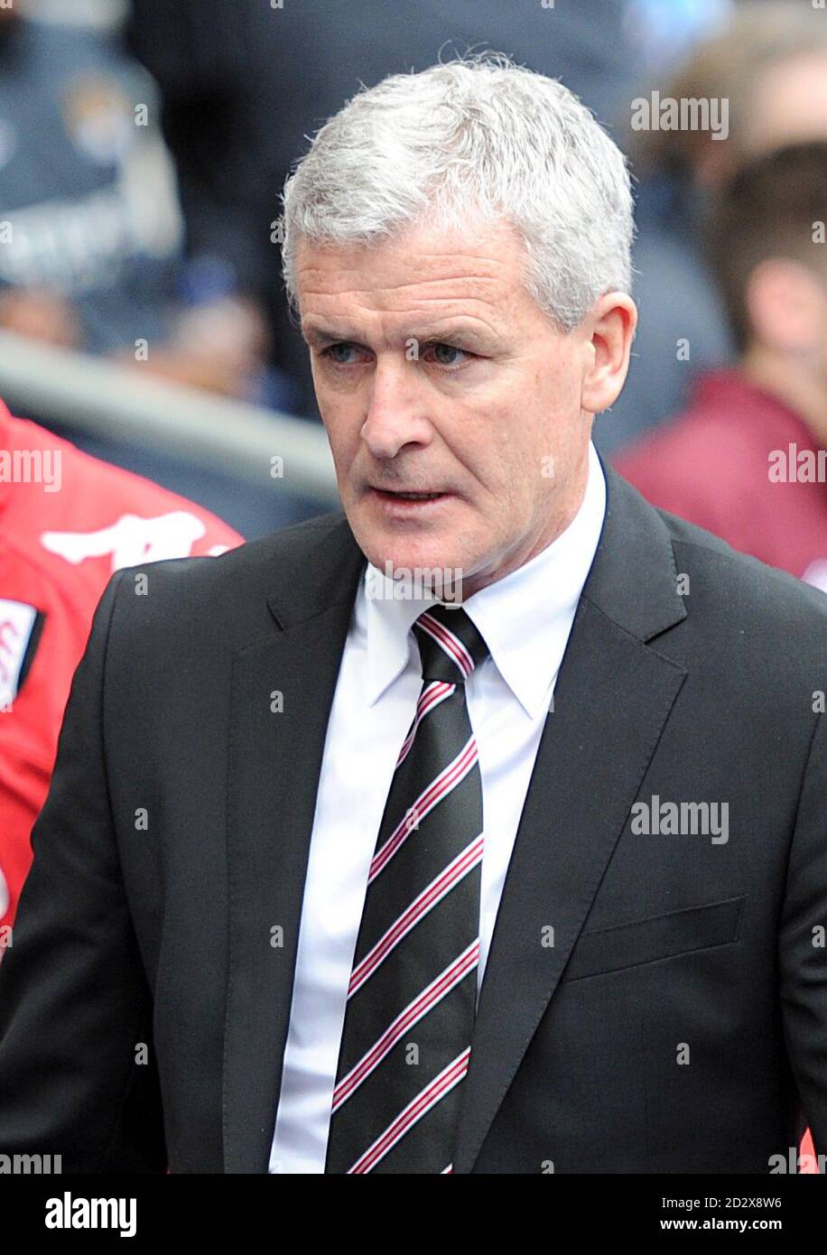 Mark Hughes, Fulham manager Stock Photo - Alamy