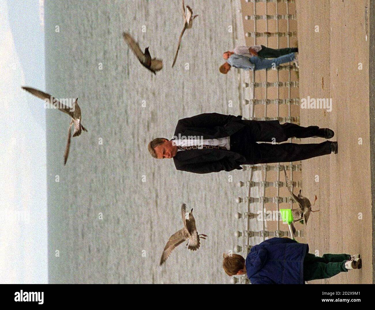 Preparing for Conference, the TUC General Secretary John Monks takes a ...