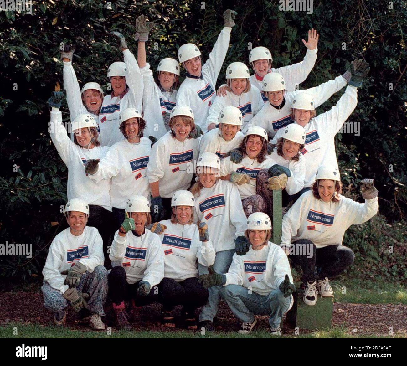 The twenty women selected for the first ever women's expedition to the ...