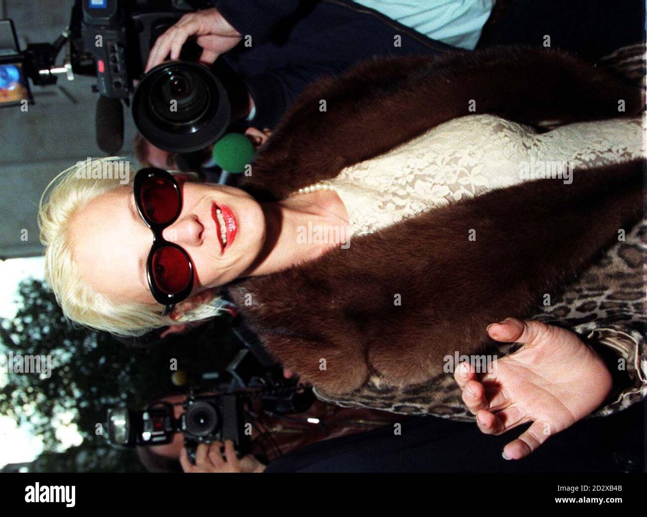 Paula yates leaving high court hi-res stock photography and images - Alamy