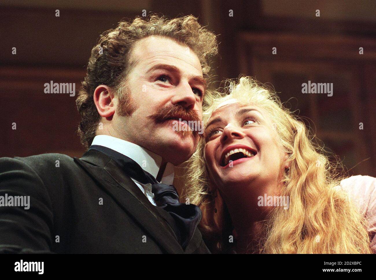 Janet McTeer (Nora Helmer) and Owen Teale (Torvald Helmer) during ...