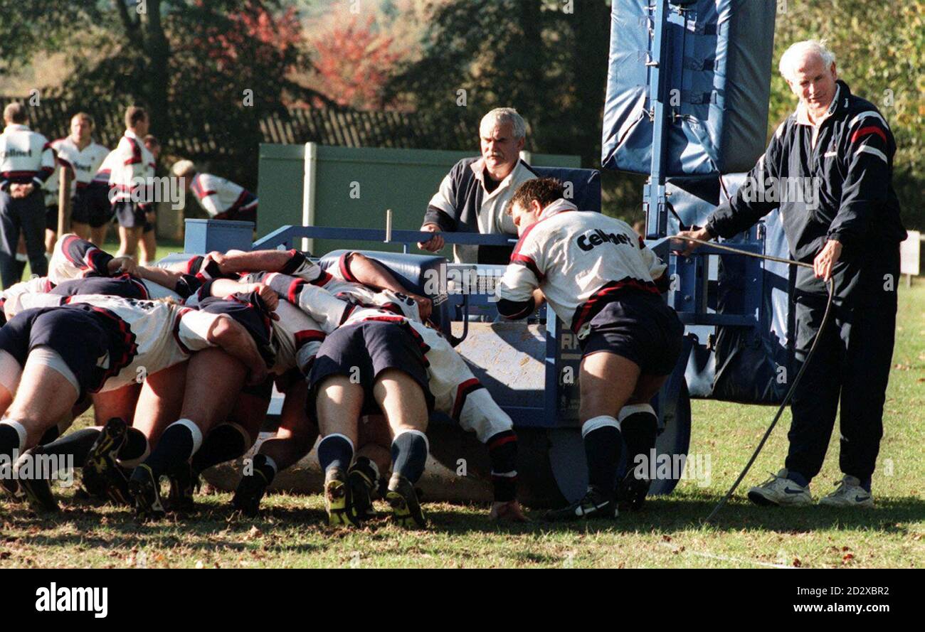 England coach jack rowell hi-res stock photography and images - Alamy