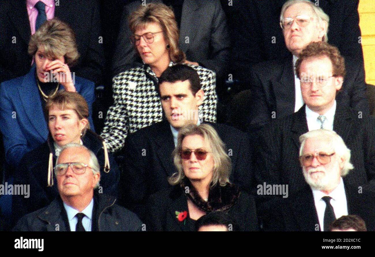 Chelsea's Vice Chairman Mattew Harding's wife Ruth (top left) and ...