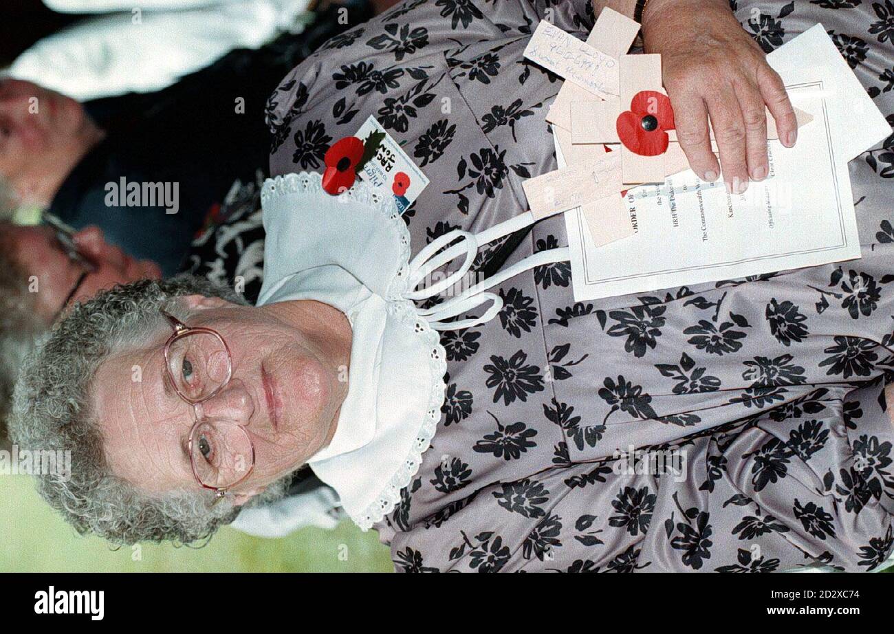 Duke edinburgh visited graves war veterans hi-res stock photography and ...