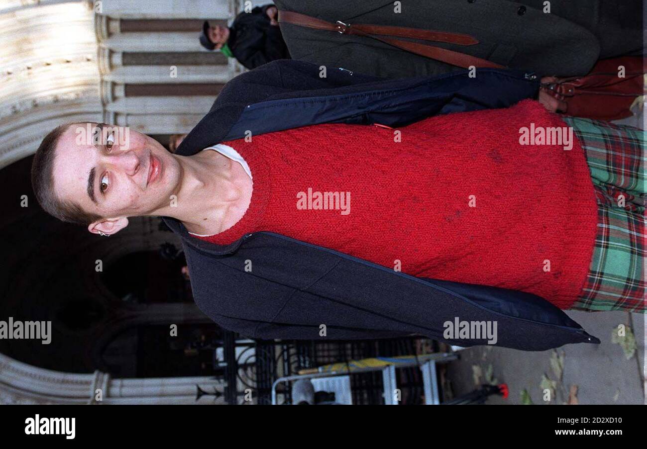 Anti-poll tax demonstrator Marcus Roskilly, 25, of Brixton, leaves the ...