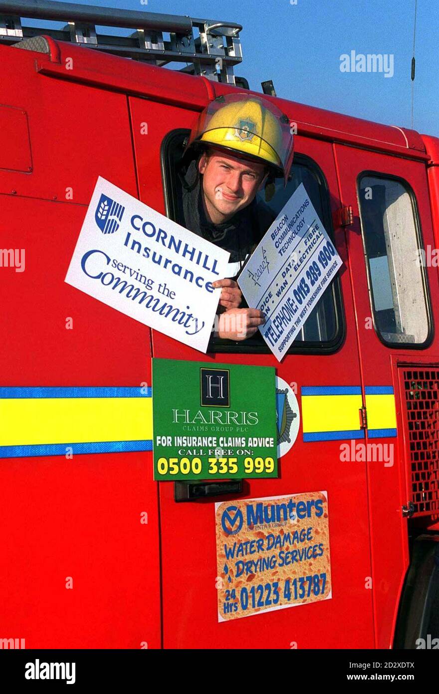 West yorkshire fire brigade hi-res stock photography and images - Alamy