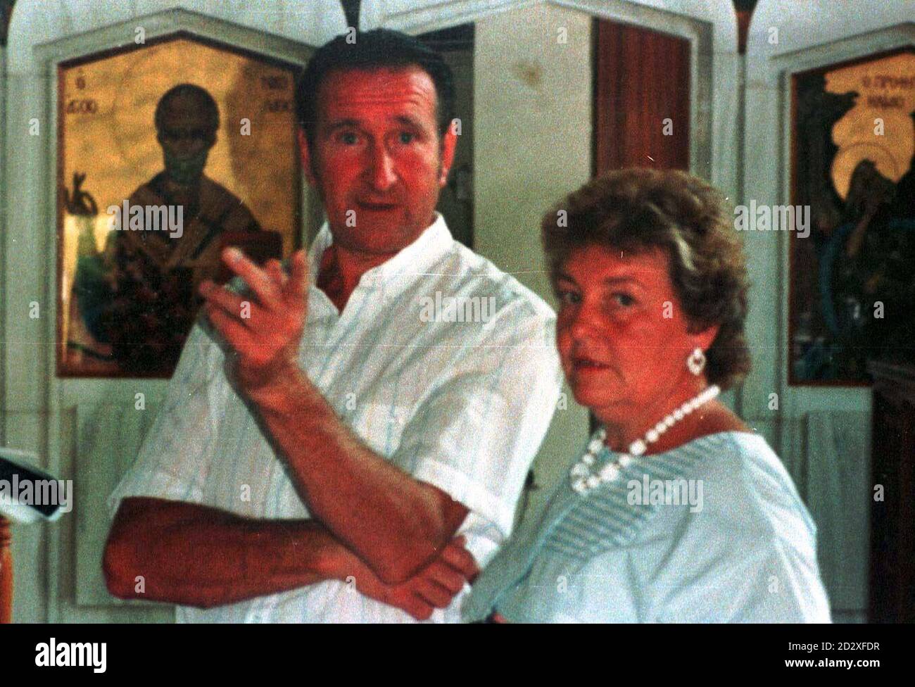 Undated filer of businessman Derek Levon and his wife Polly. Police ...