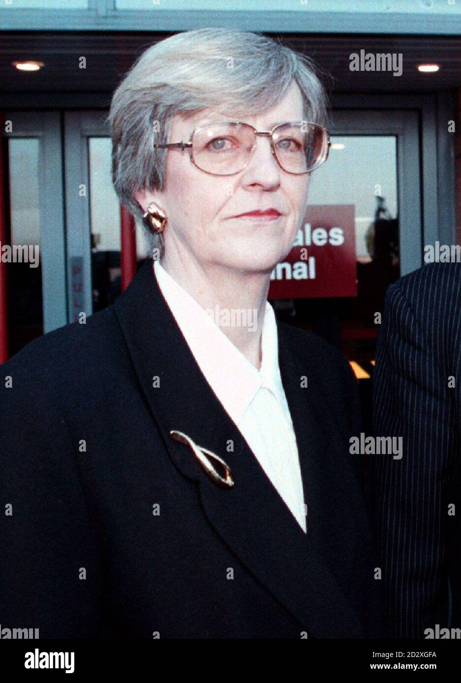 North Wales Child Abuse Inquiry. Miss Margaret Clough arrives at an ...