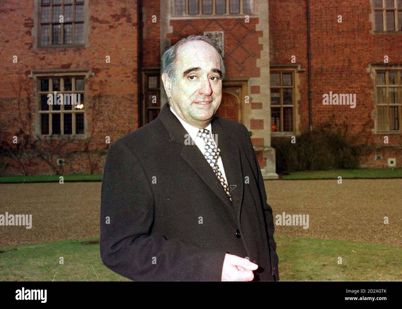 Conservative Party chairman Dr Brian Mawhinney pictured outside ...