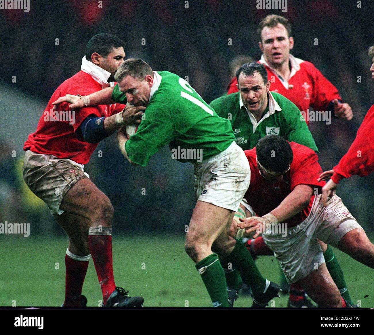 Todays saturday five nations clash national stadium hi-res stock ...