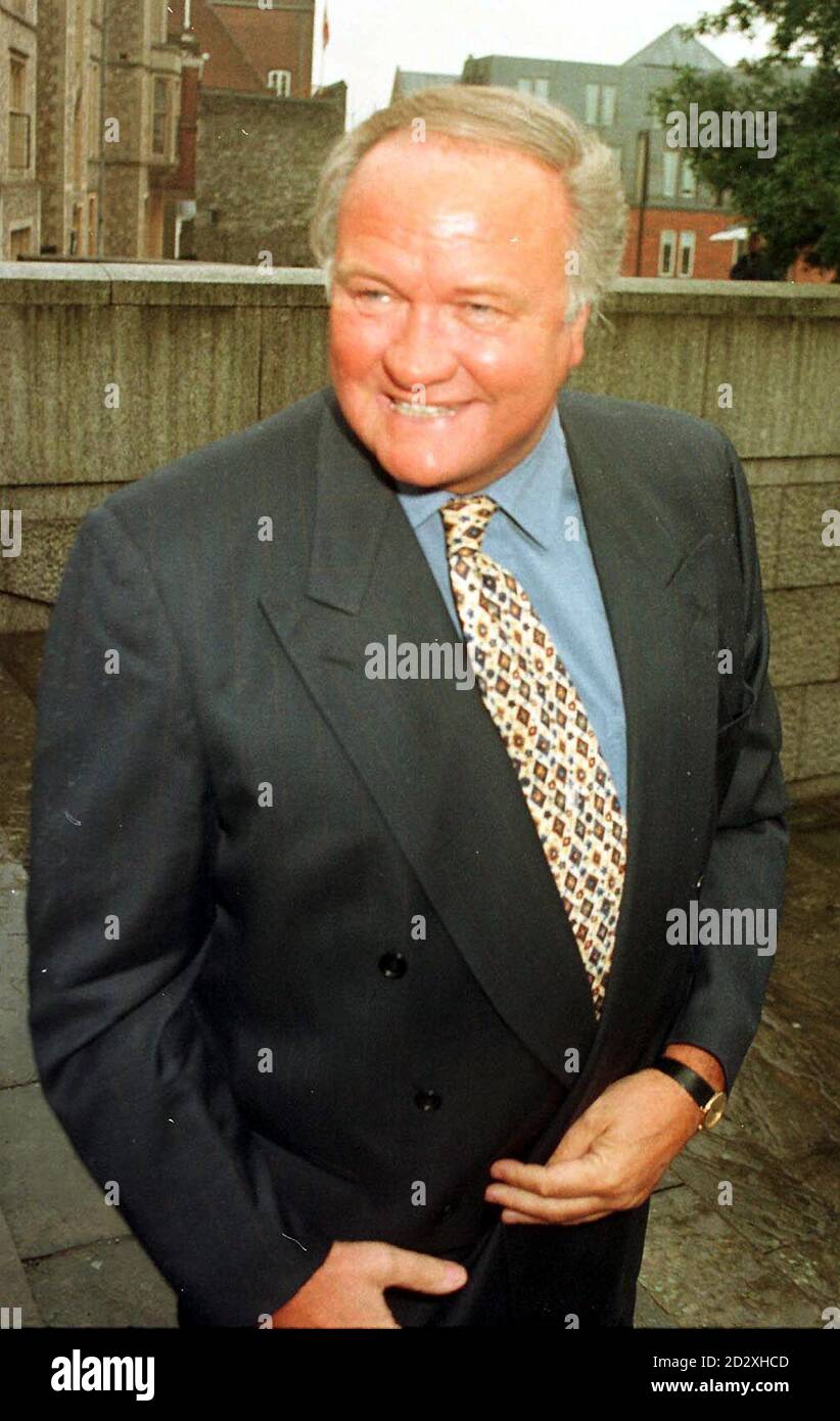 Former coventry city football manager ron atkinson hi-res stock ...