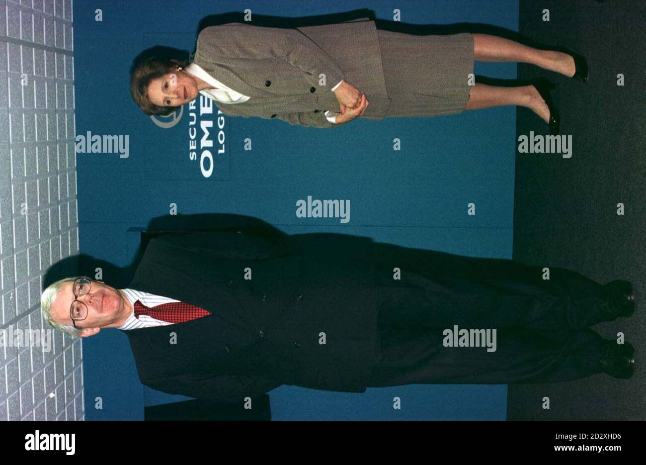 Prime MinisterJohn Major pictured at the Securicor Omega Logistics ...