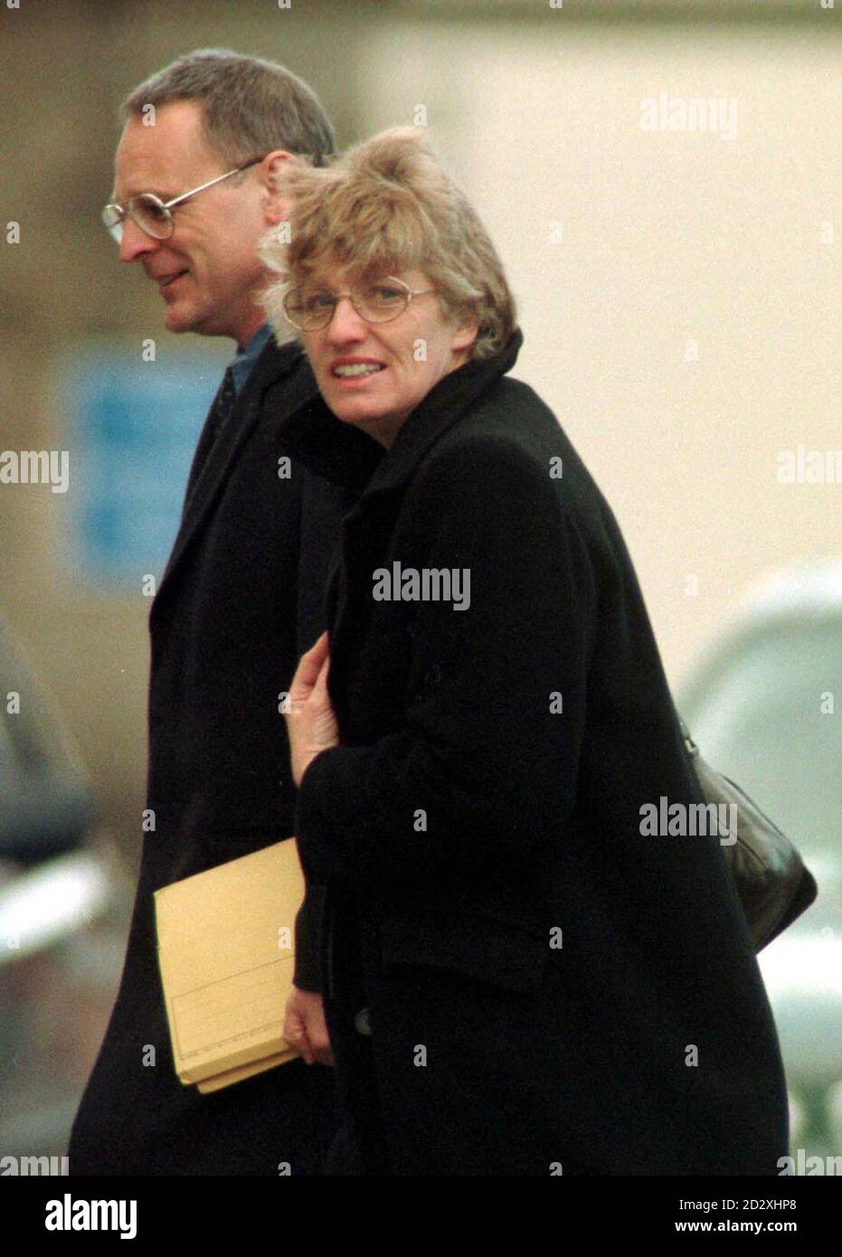 Probation worker Julia Flack arrives at Duham Crown Court today ...