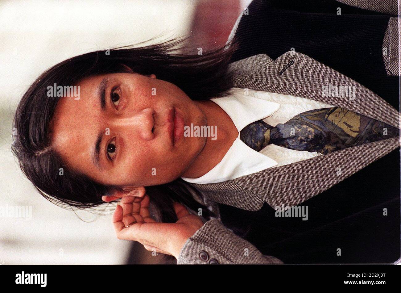 File dated 28/3/96 of Chinese hairdresser Kenneth Hsu, who was awarded 220,000 damages last year ...