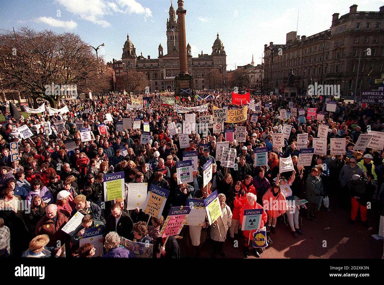 Members unison union affected councils hi-res stock photography and ...