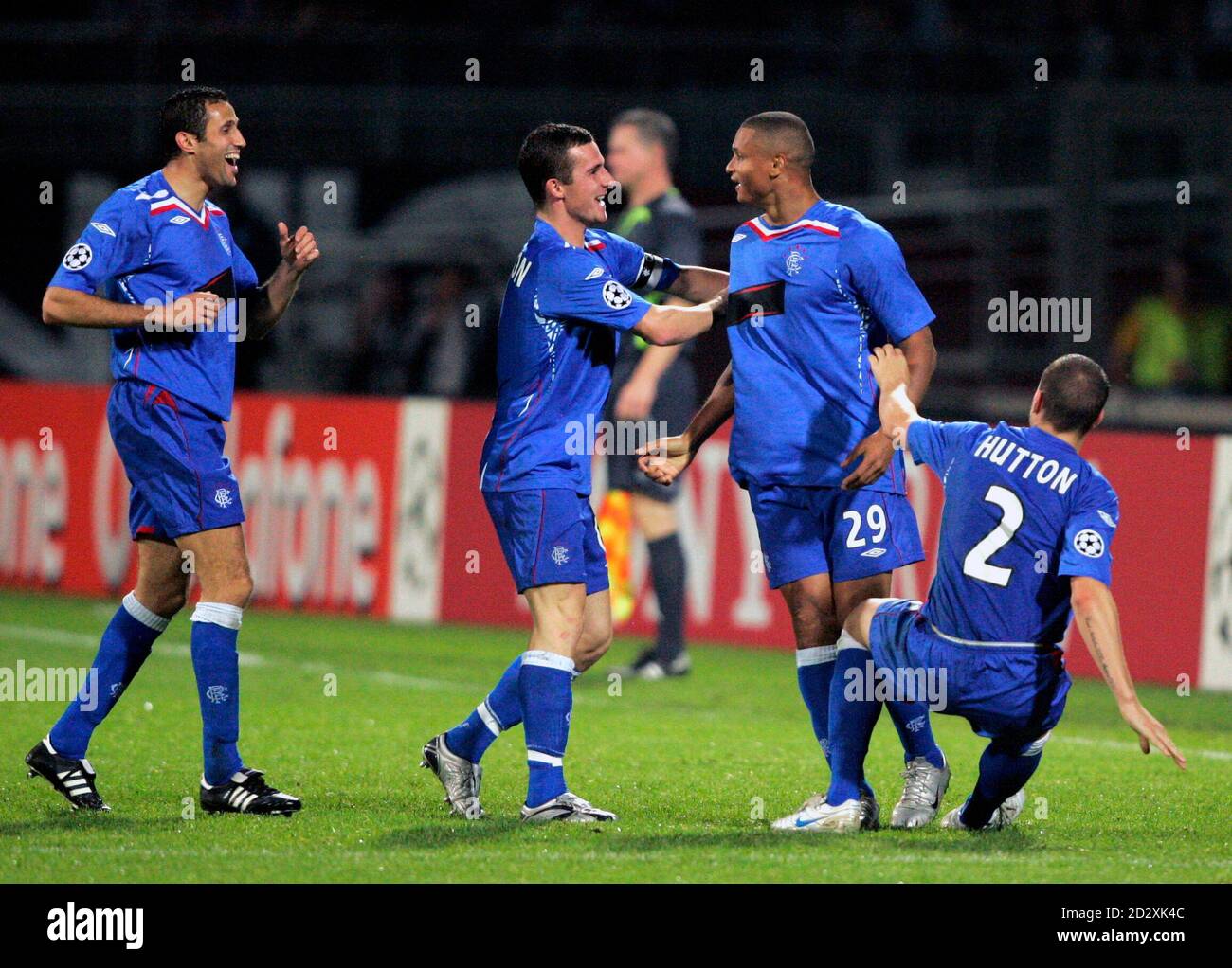 Glasgow rangers players hi-res stock photography and images - Alamy