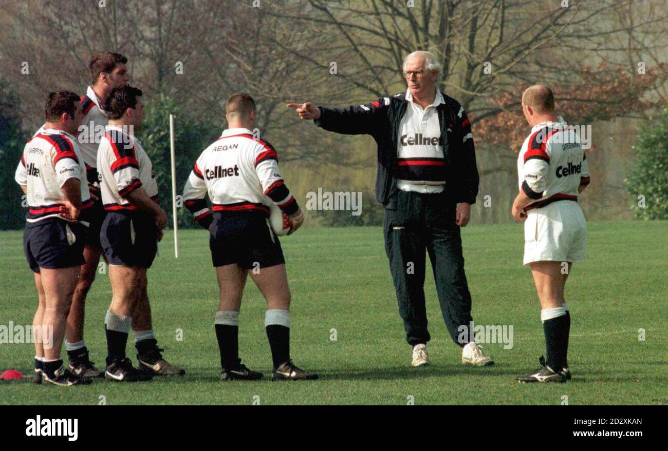 England coach jack rowell hi-res stock photography and images - Alamy