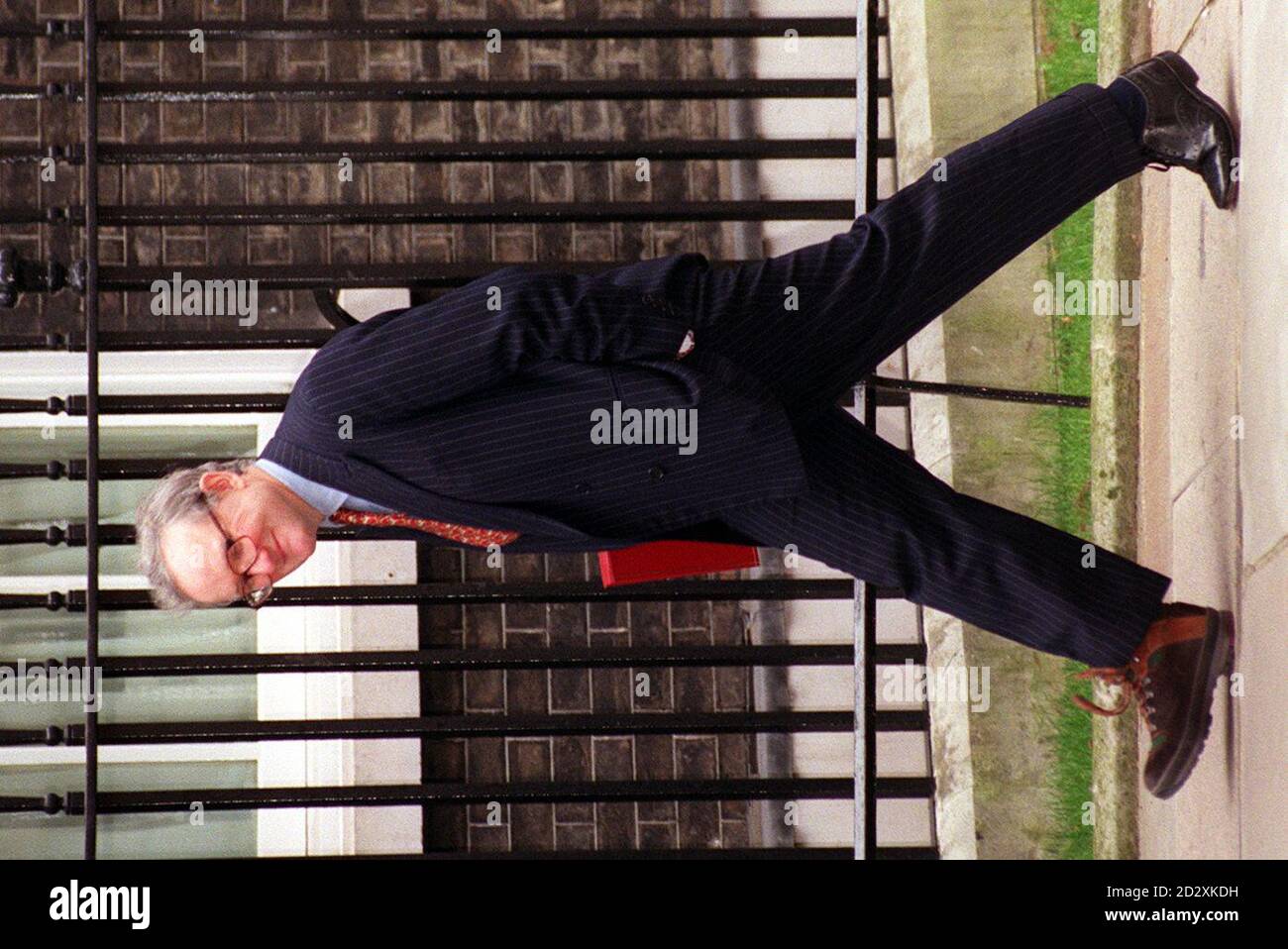 Douglas Hogg, Minister of Agriculture, arriving for today's (Thursday ...