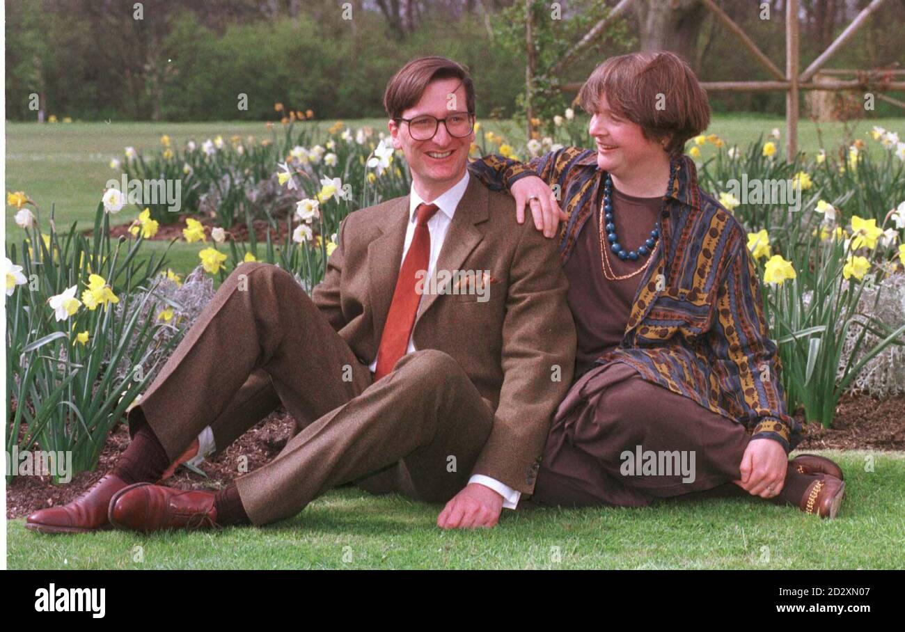 Mr dominic grieve with his wife caroline hi-res stock photography and ...