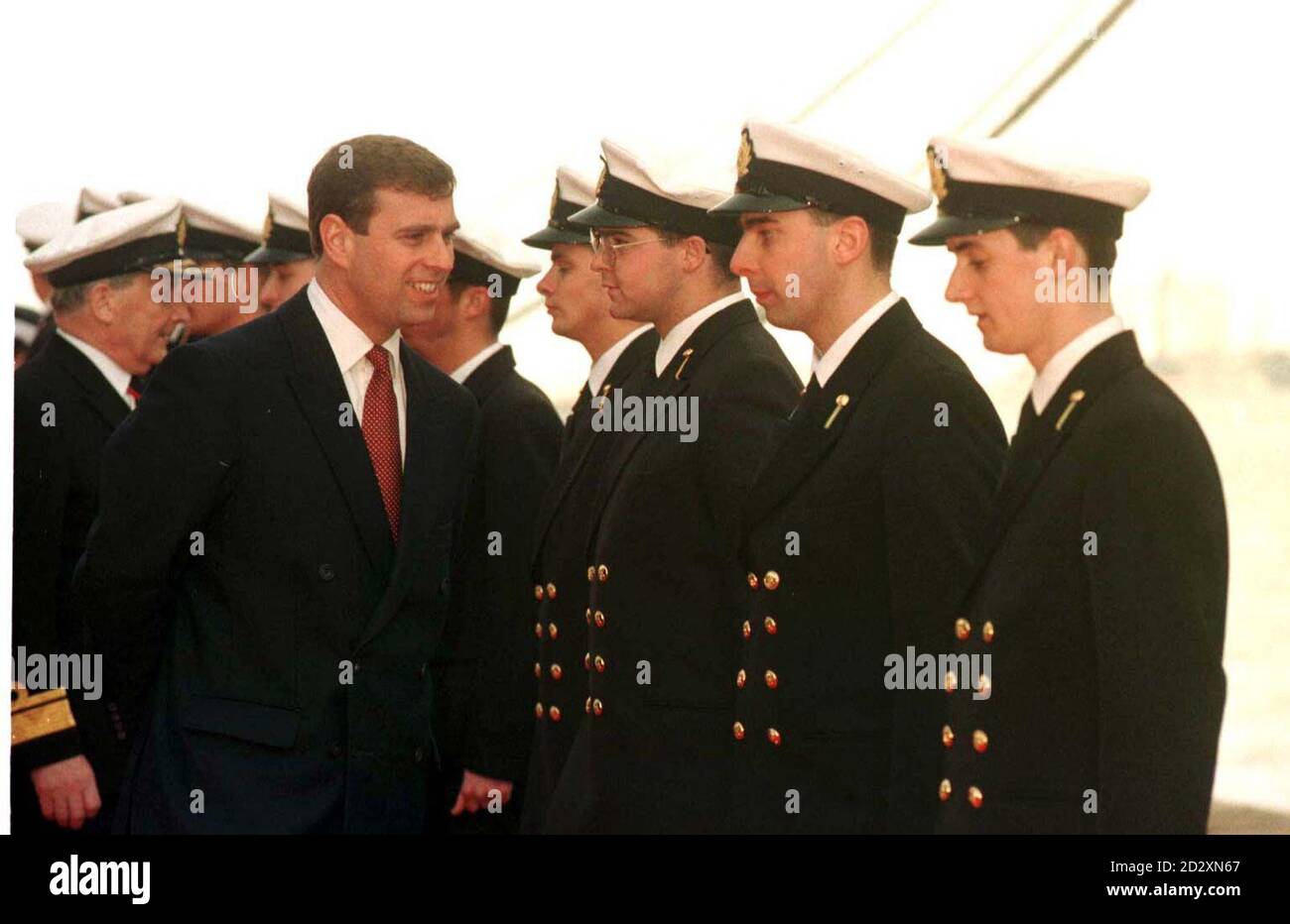 Prince Andrew - who was a helicopter pilot during in the Falklands ...