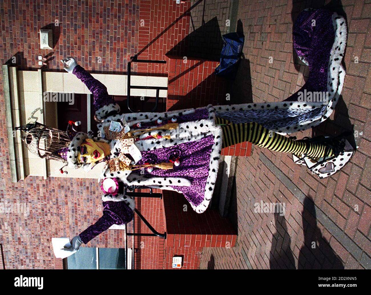 Miss Moneypenny, the seven foot tall transformer who intends to stand ...