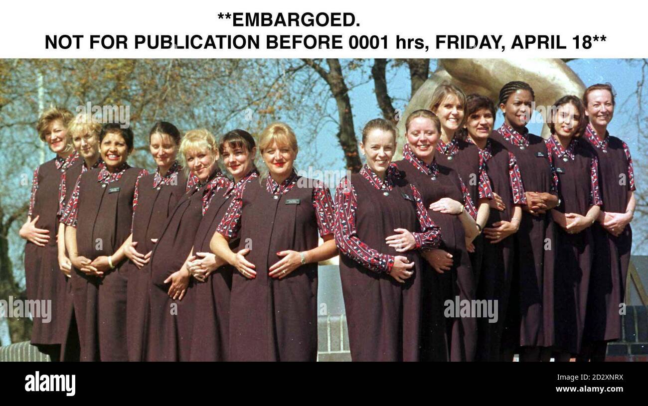 British airways stewardesses hi-res stock photography and images - Alamy