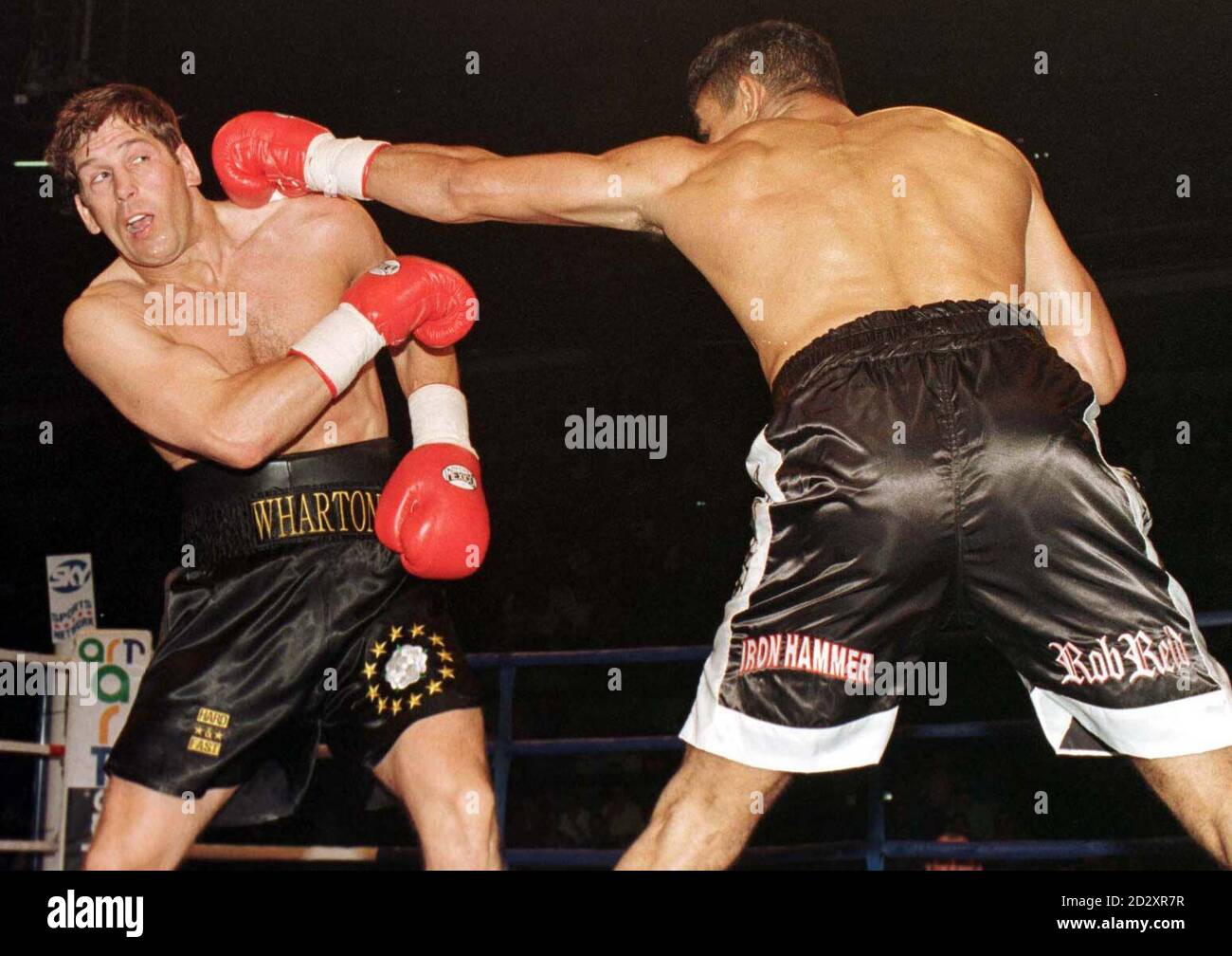 Wbc super middleweight title contest nynex arena hi-res stock ...