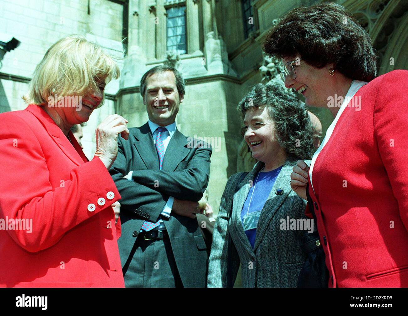Welsh Labour MP's (from left to right) Ann Clwyd, Tory defector, Alan ...