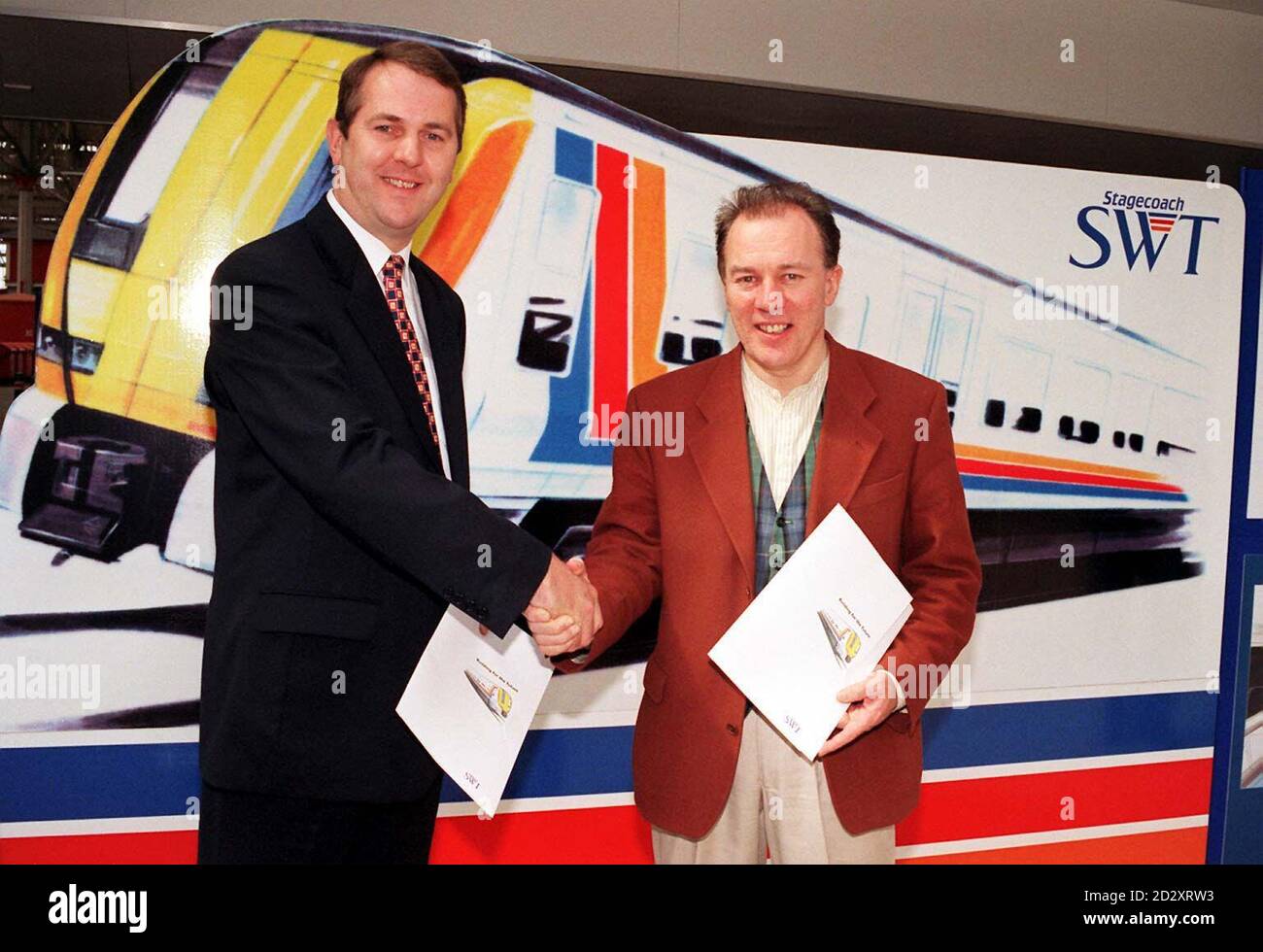 At Waterloo Station in London today (Tuesday), Peter Murray, GEC ...