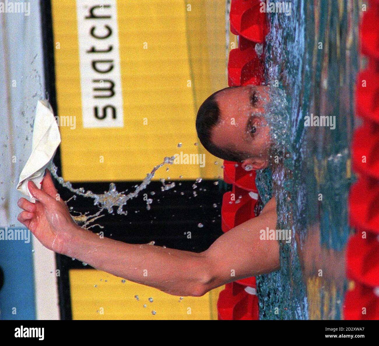Down and out....Nick Gillingham waves goodbye tonight (Wednesday) after ...