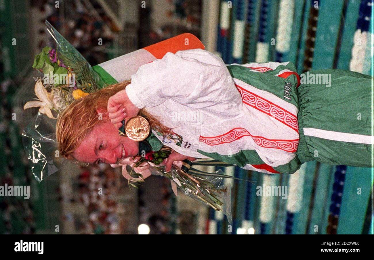 Michelle smith ireland proudly shows off hi-res stock photography and ...