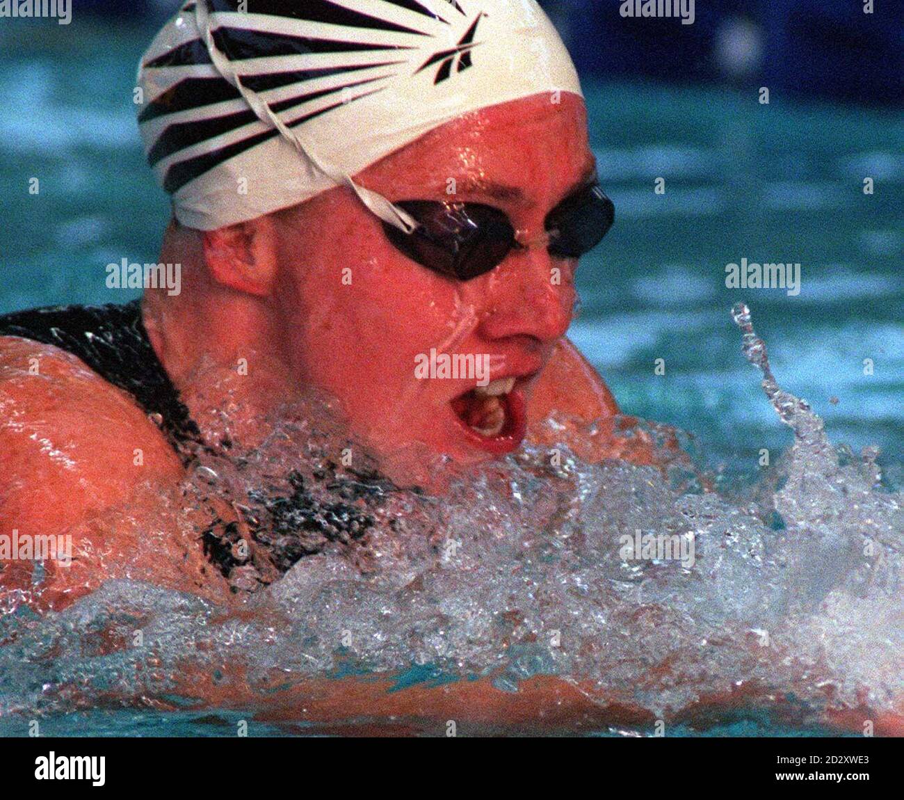 Ireland's Michelle Smith on her way to her third gold medal of the ...
