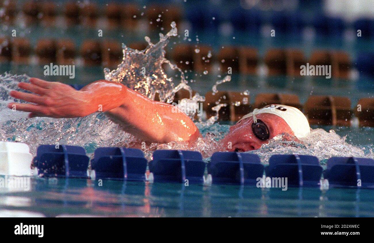 Ireland's Michelle Smith on her way to her second gold medal of the ...