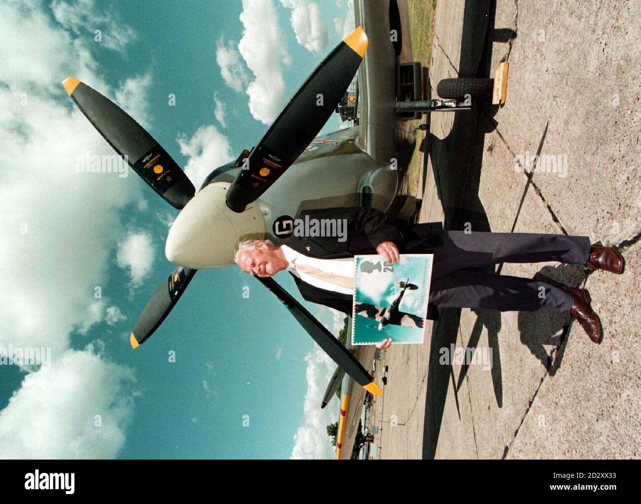 Son of spitfire designer reginald mitchell hi-res stock photography and ...