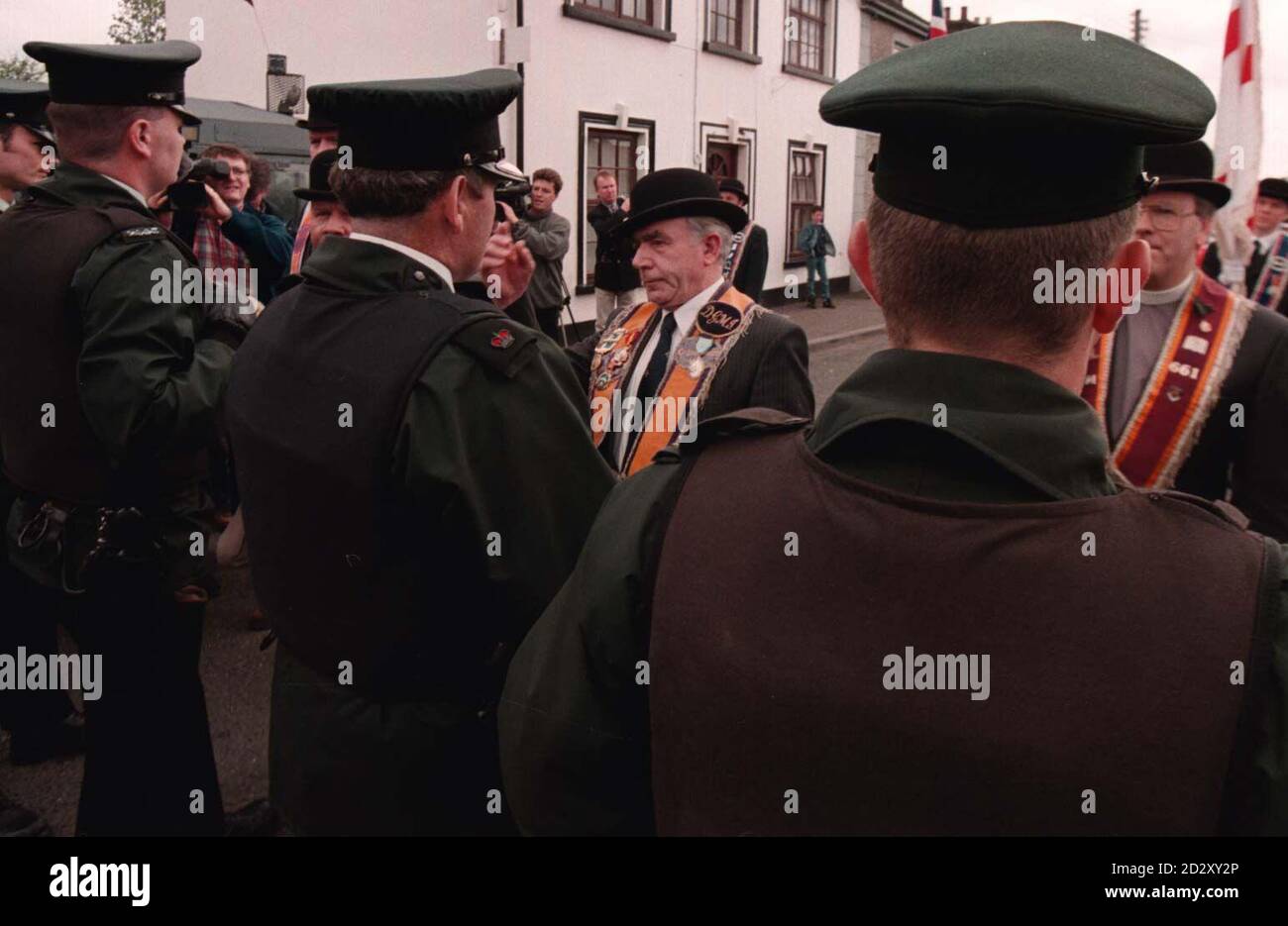 Orange Order Grand Master of Ireland, Robert Overend, and his Lodge are ...