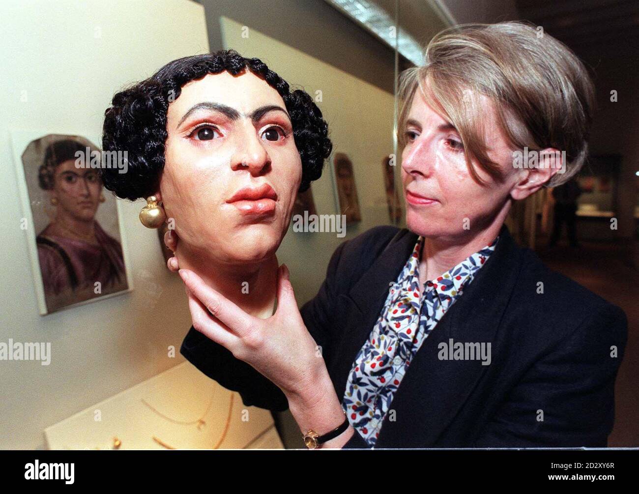 Egyptian wax portraits hi-res stock photography and images - Alamy