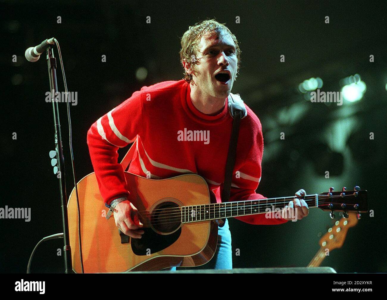 Ocean Colour Scene lead singer Simon Fowler perfoming at this year's ...