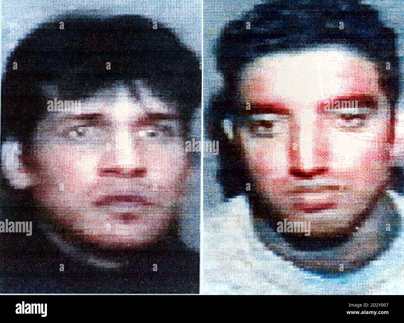 Undated collect picture composite: Tahir Khan (left) and Rungzabe Khan ...