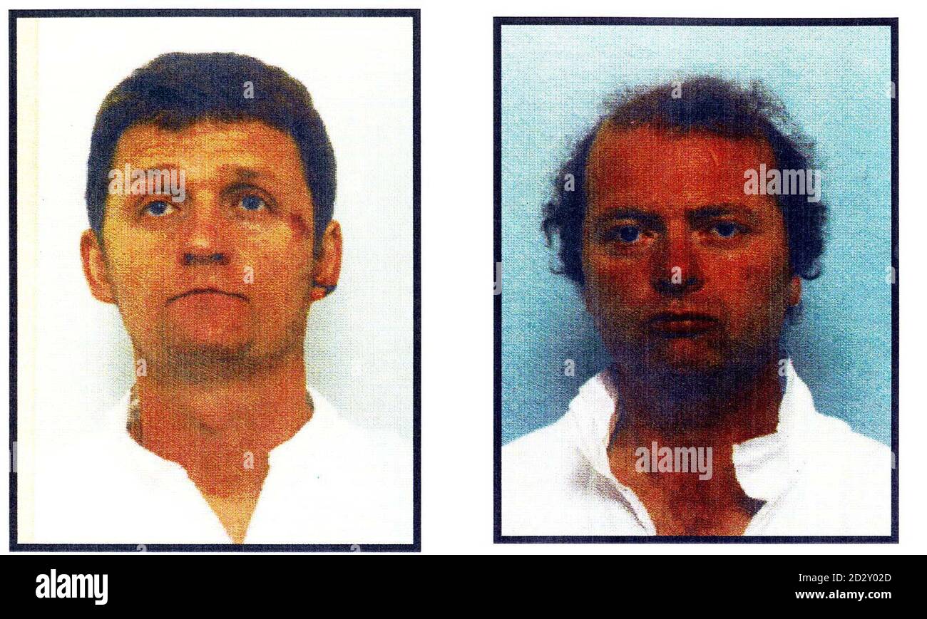 Police file of Patrick Martin (left), 35, and Francis Rafferty 45, two ...